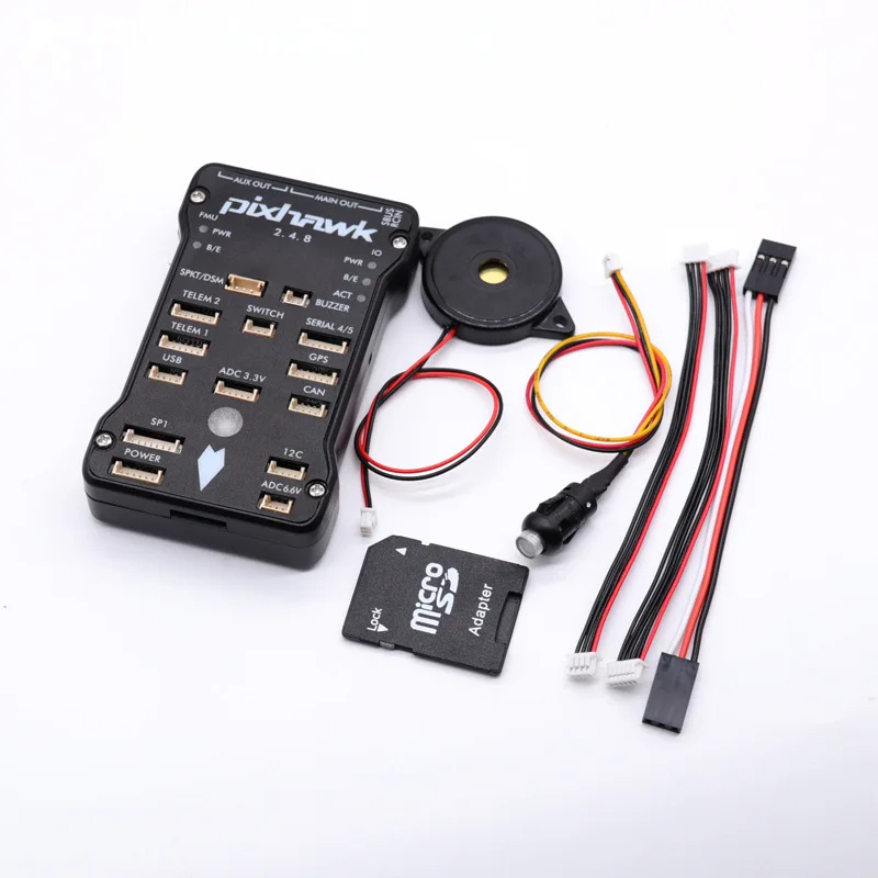Pixhawk PIX PX4 2.4.8 Flight Controller M8N GPS Module with Built-in ...