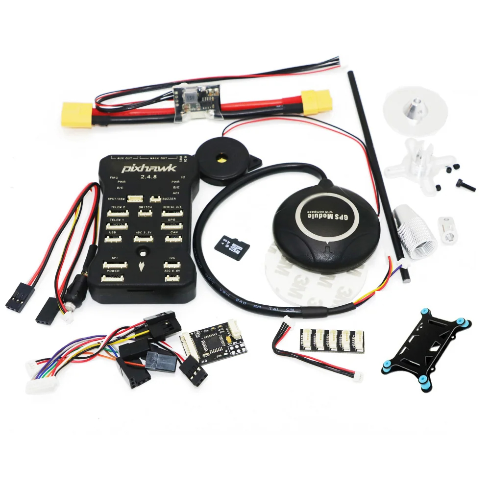 Pixhawk PIX PX4 2.4.8 Flight Controller M8N GPS Module with Built-in ...