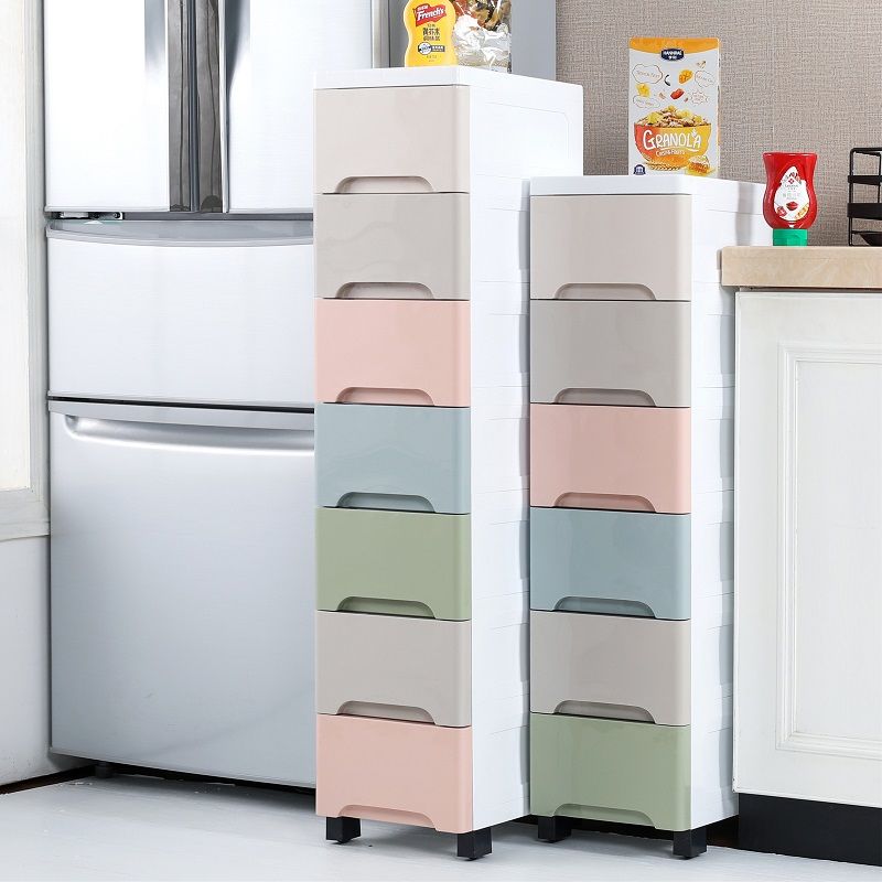 IKEA Plastic Drawer Cabinet Kitchen Gap Storage Cabinet Drawer With ...