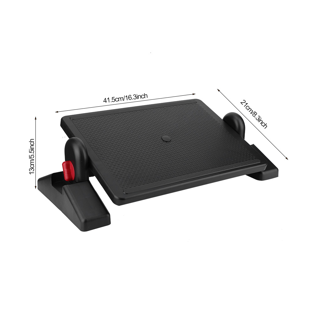 VBESTLIFE Ergonomic Foot Pedal Rest Adjustable Height For Office Home ...