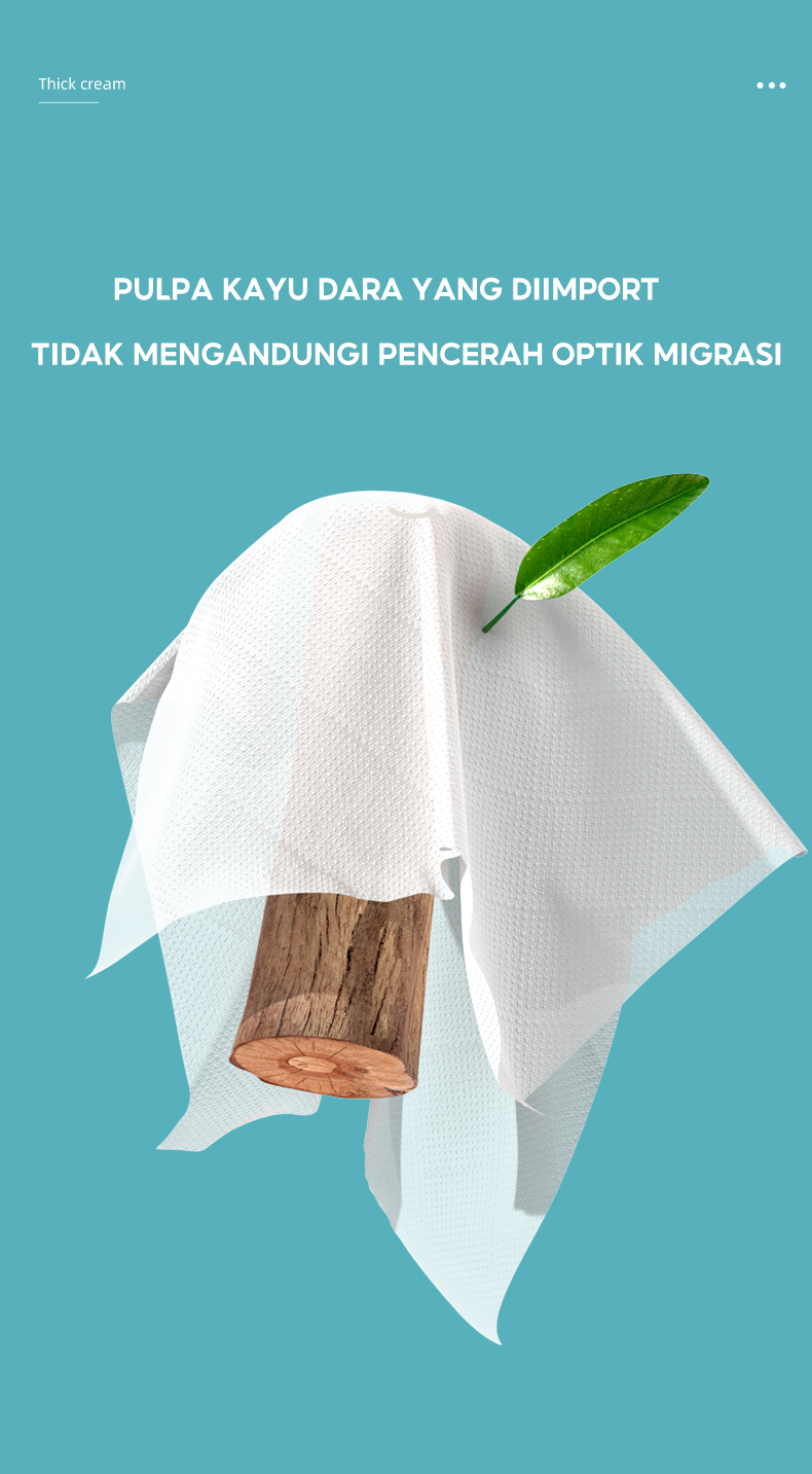 [18 PCS] Botare biru Air-cushion, Delux Comfort, 4-ply tissue paper ...