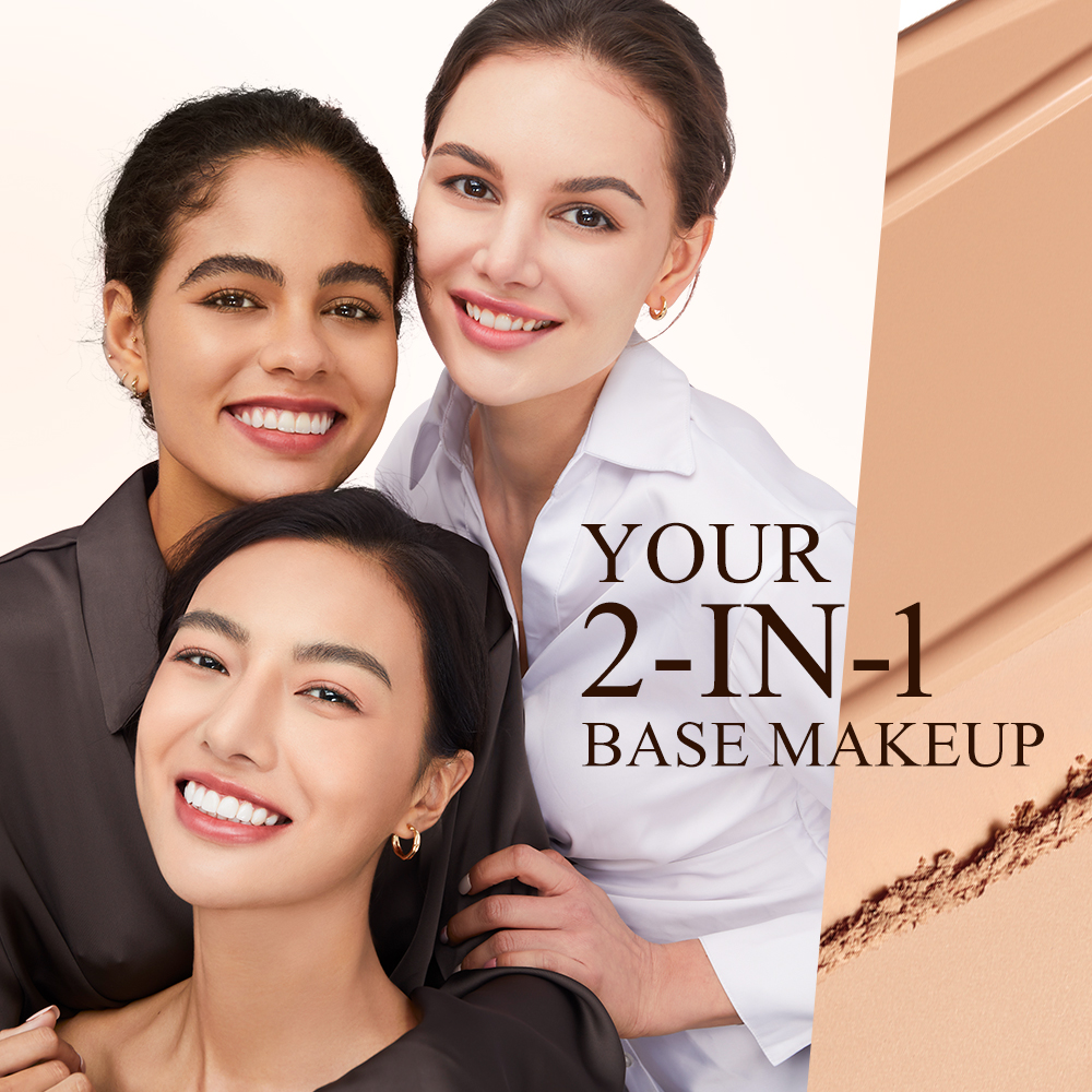 O.TWO.O Foundation & Setting Powder 2 In 1 Face BB Cream Cushion 24J ...