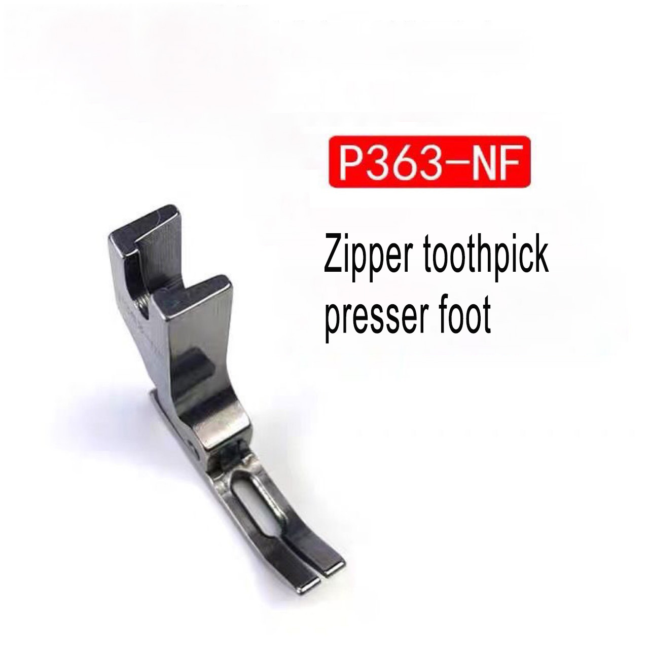 P363NF P363-NF Narrow Zipper Presser Foot for Jack Juki Brother ...