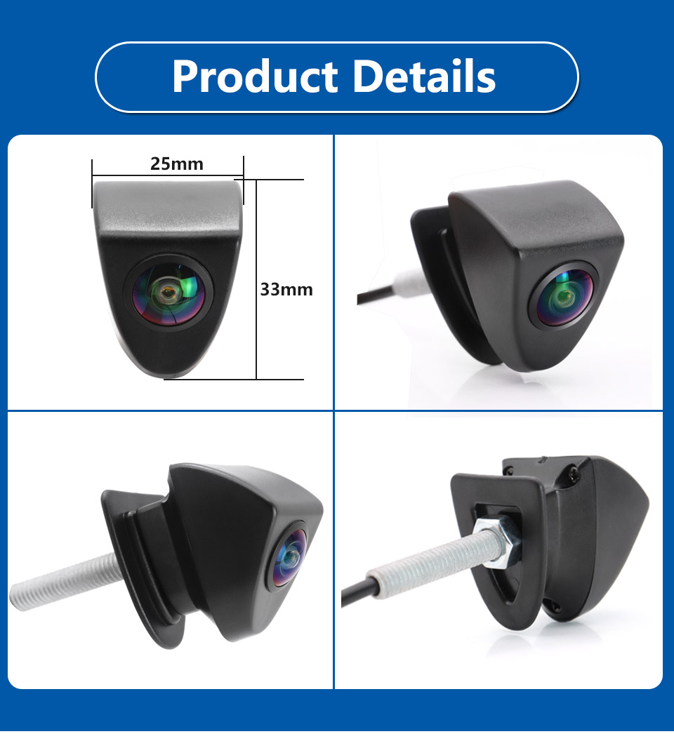 Smartour AHD CVBS 1080P Car Front View Camera For Toyota Camry Corolla ...