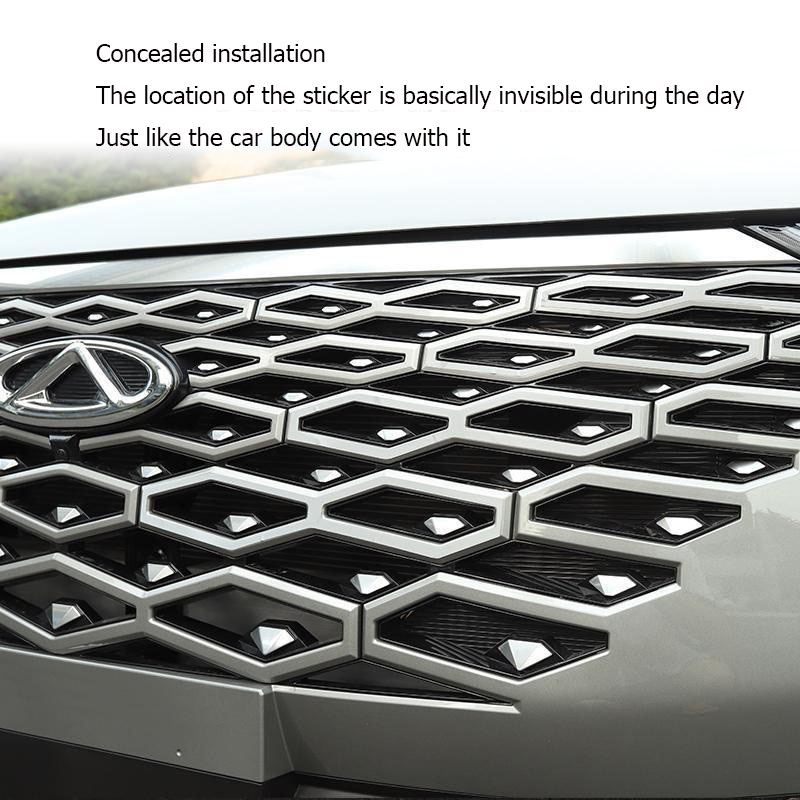 ZLWR omoda 5 grille sticker, front grille decoration sticker, body ...