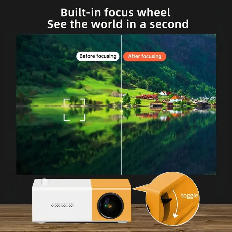 Projector Mini For Phone Portable Home Theater Murah Mini Projektor Led ...