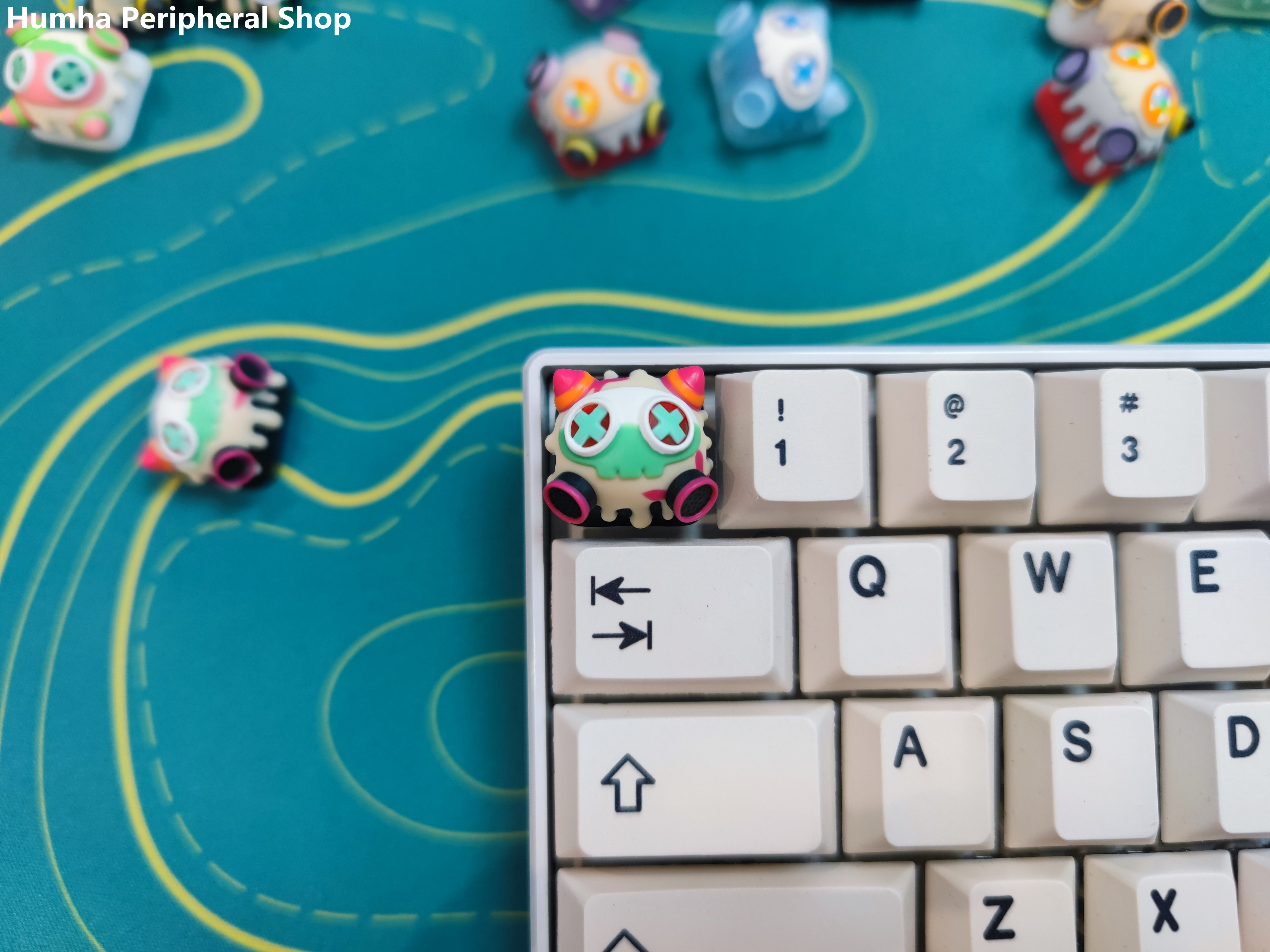 Humha artisan keycap Cell keycap Hand made Resin keycap mechanical ...