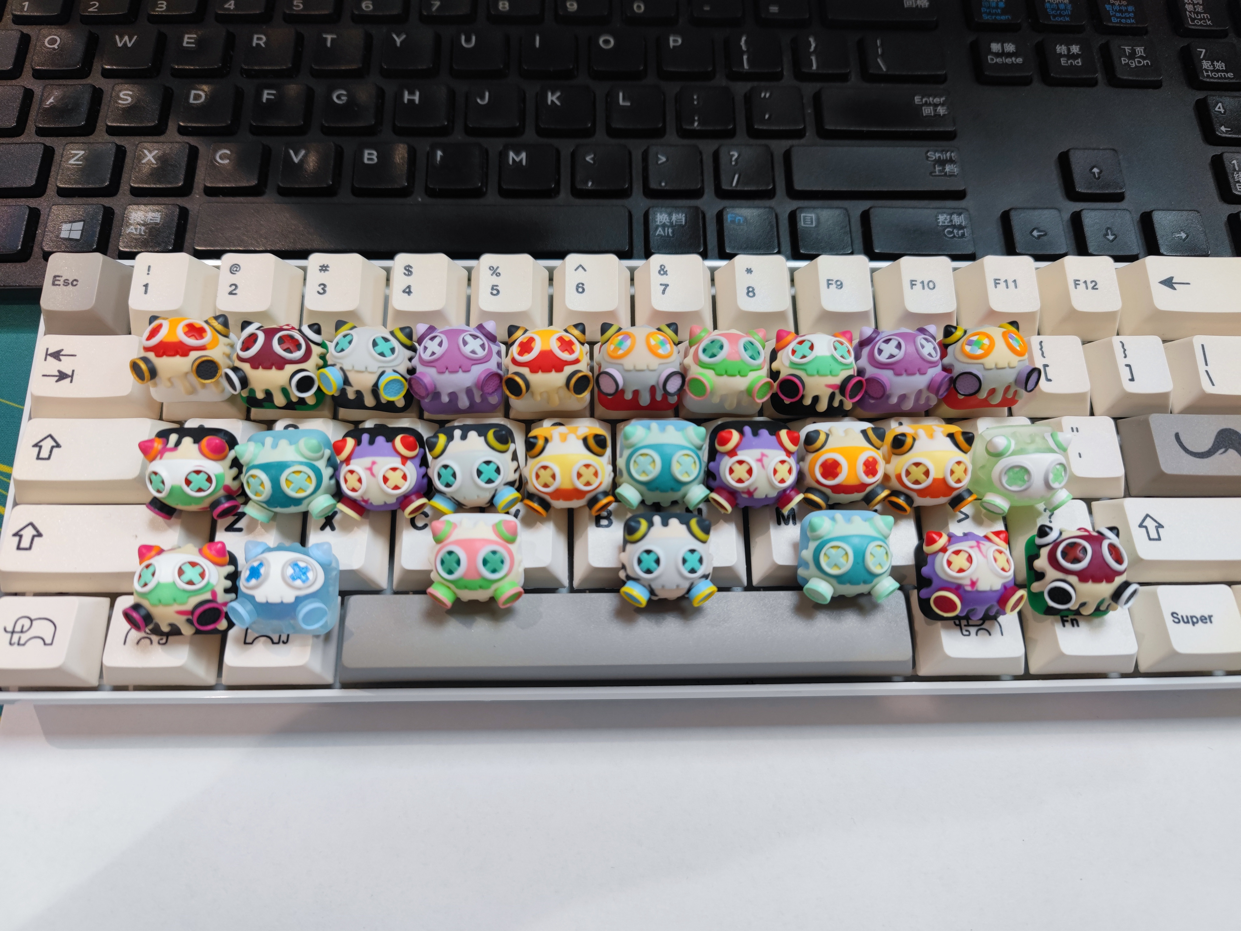 Humha artisan keycap Cell keycap Hand made Resin keycap mechanical ...