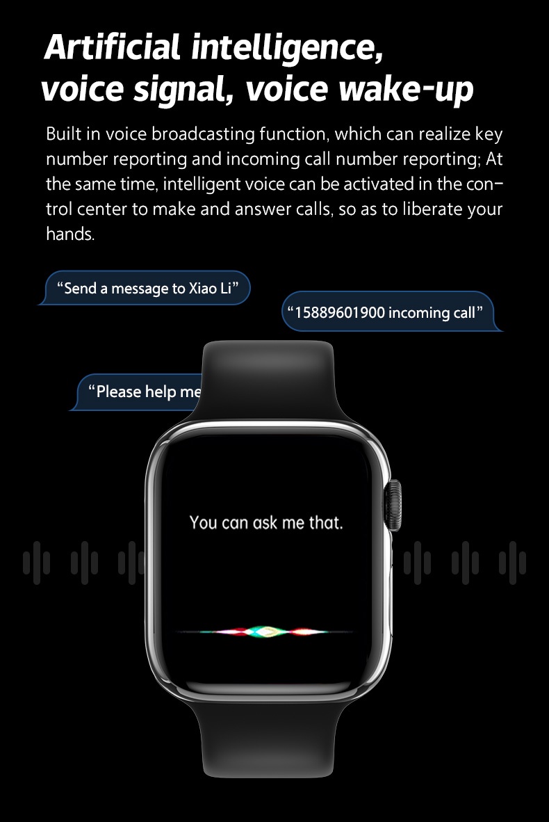 YGREY 2024 Smart Watch Bluetooth Calls Smartwatch For Men Women Sport ...