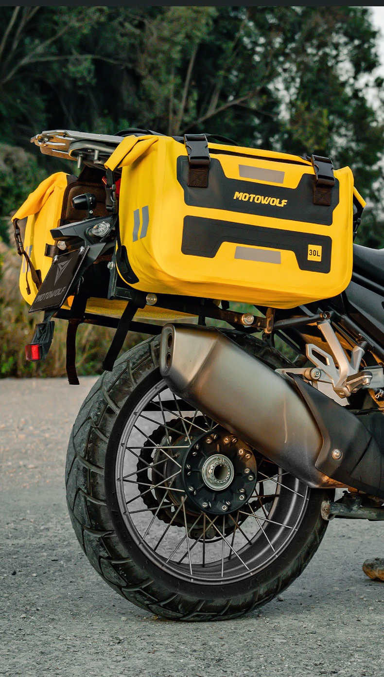 MOTOWOLF Motorcycle Saddlebags Side Bag Dry Panniers Universal for ...