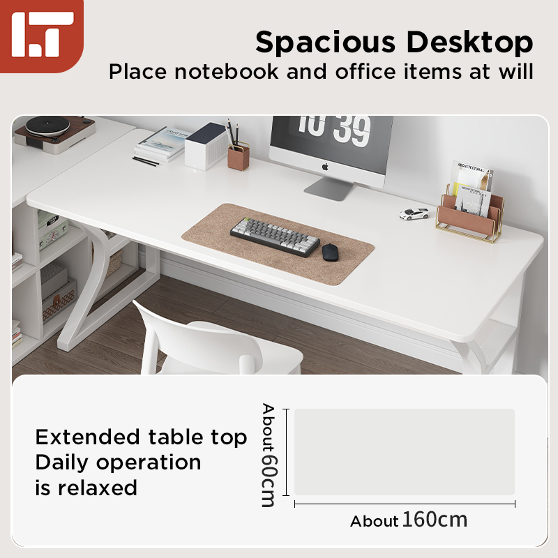 Office Table Working Table Home Office Desk Meja Office Wooden Meeting ...