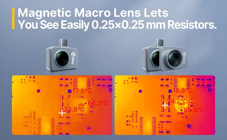 Xinfrared P2 PRO Infrared Video Camera Industrial PCB Floor Detection ...