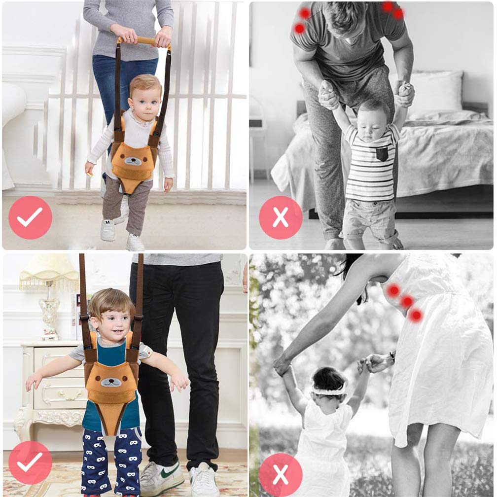 (3 in1)Baby Walking Harness-Handheld Kids Walker Helper-Toddler Infant ...