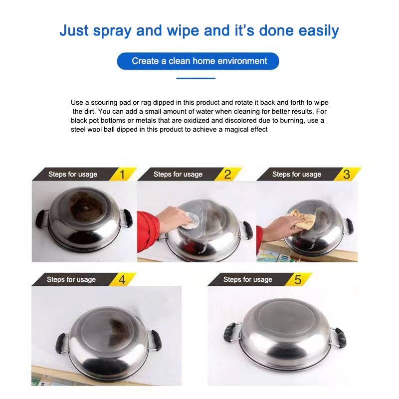 Stainless Steel Powerful Cleaning Paste Multi-functional Cleaning Paste ...