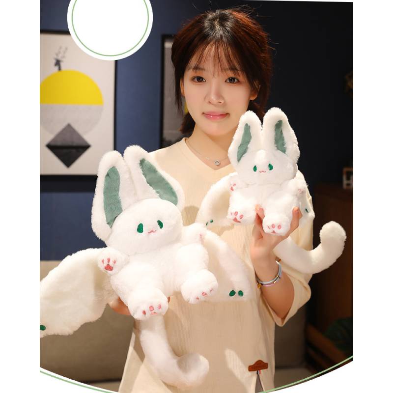 [Available] 2023 30cm Big Bat Rabbit Plush Toy Cartoon Cute Rabbit with ...