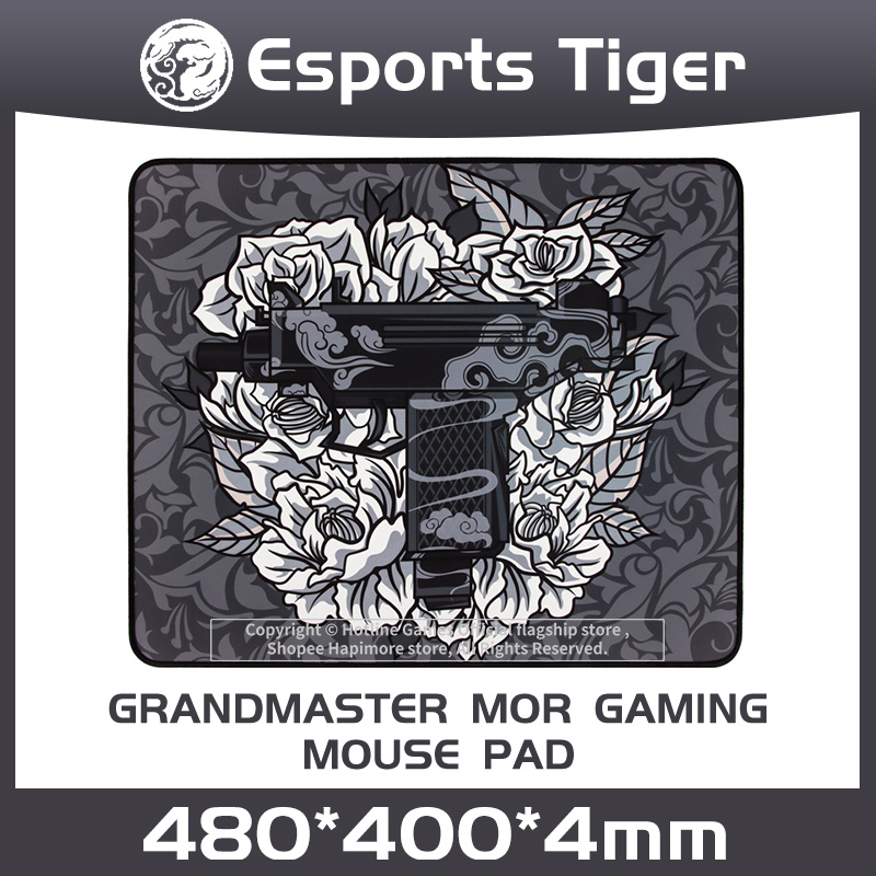 Esports Tiger Gaming Mouse Pad Smooth Flexible For Professional Gamer ...