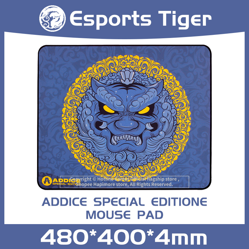 Esports Tiger Gaming Mouse Pad Smooth Flexible For Professional Gamer ...