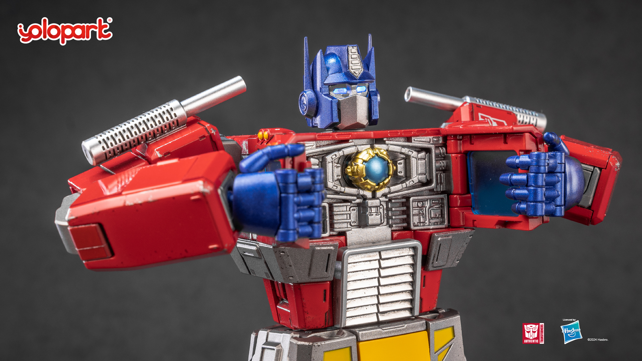 YOLOPARK AMK PRO Series Transformers G1 Optimus Prime Model Kit 20cm ...