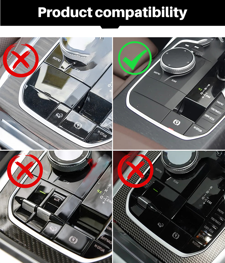 （Ready Stock）Central Console Gear Storage Box with Cover For BMW 1 2 3 ...