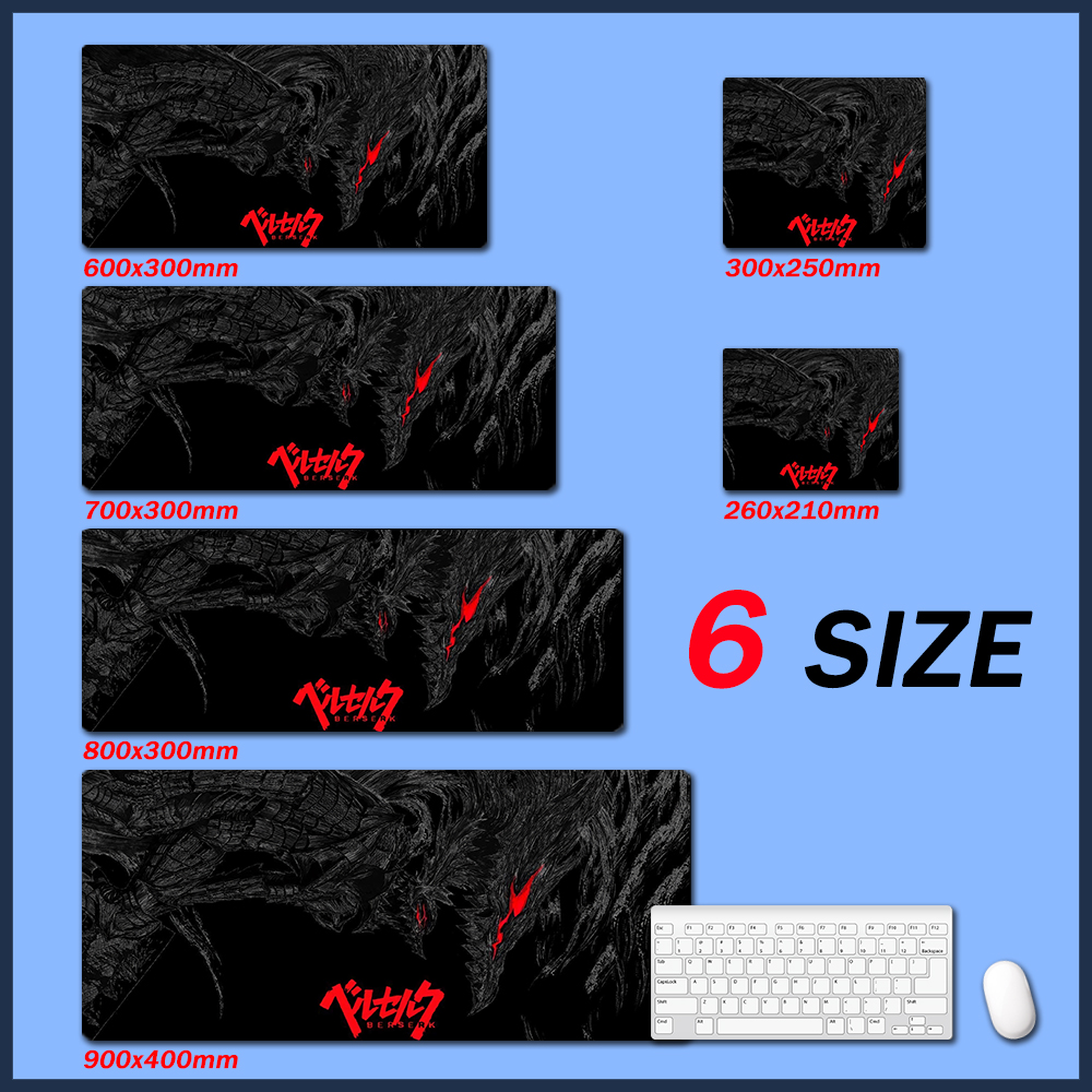 Berserk Monster Mouse pad | Extended Gaming Mousepad | Waterproof Non ...