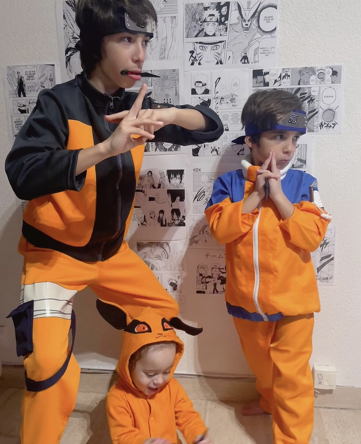 Baby Clothes Baju Naruto Baby Clothes Short-sleeved Anime Naruto One ...