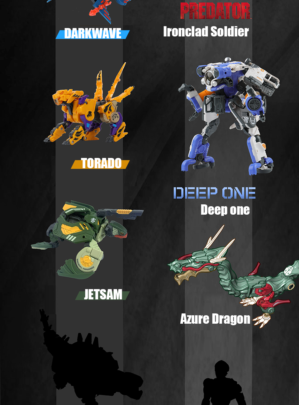 52TOYS Megabox MB-14 Chinese Dragon-Azure Dragon Mecha Deformation ...