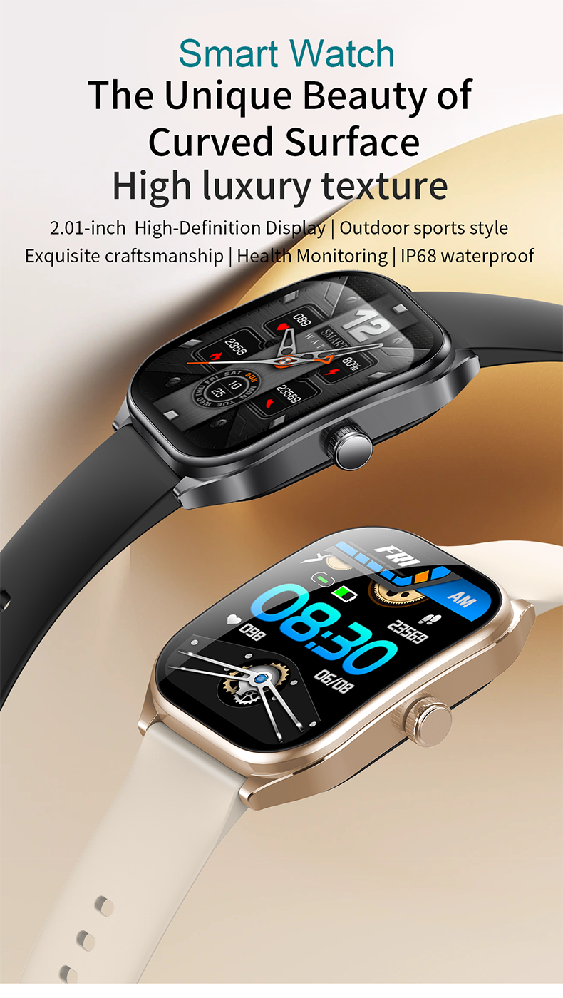 Aolon Curve Smart Watch HD Curved Screen Waterproof Original Fitness ...