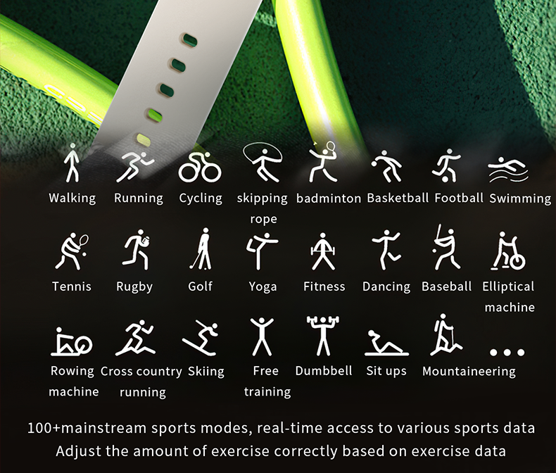 Aolon Curve Smart Watch HD Curved Screen Waterproof Original Fitness ...