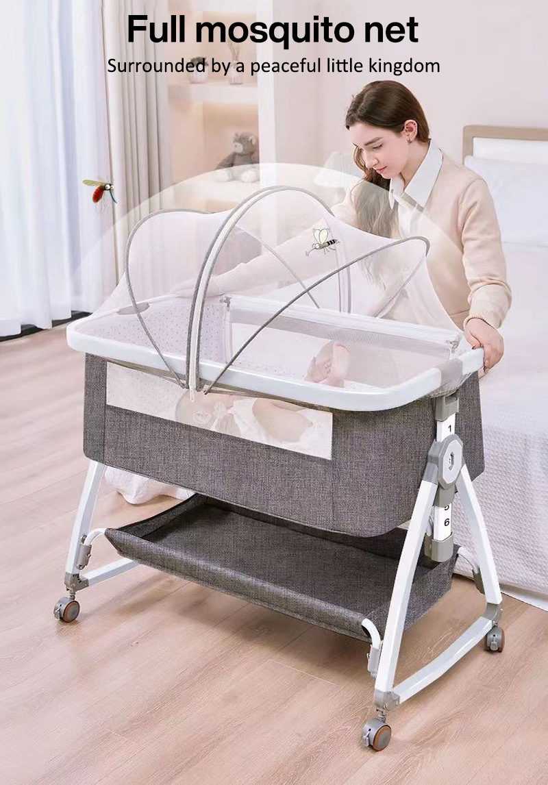 COD Baby Cot Multi-functional Portable Baby Bed Crib For Newborn Bed ...