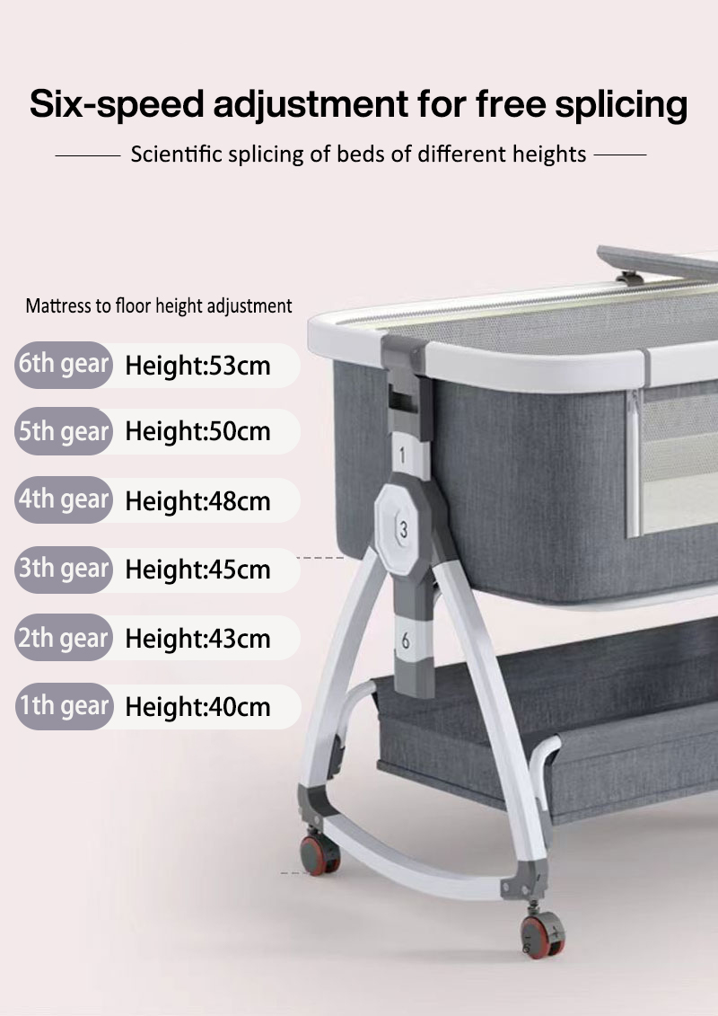 COD Baby Cot Multi-functional Portable Baby Bed Crib For Newborn Bed ...