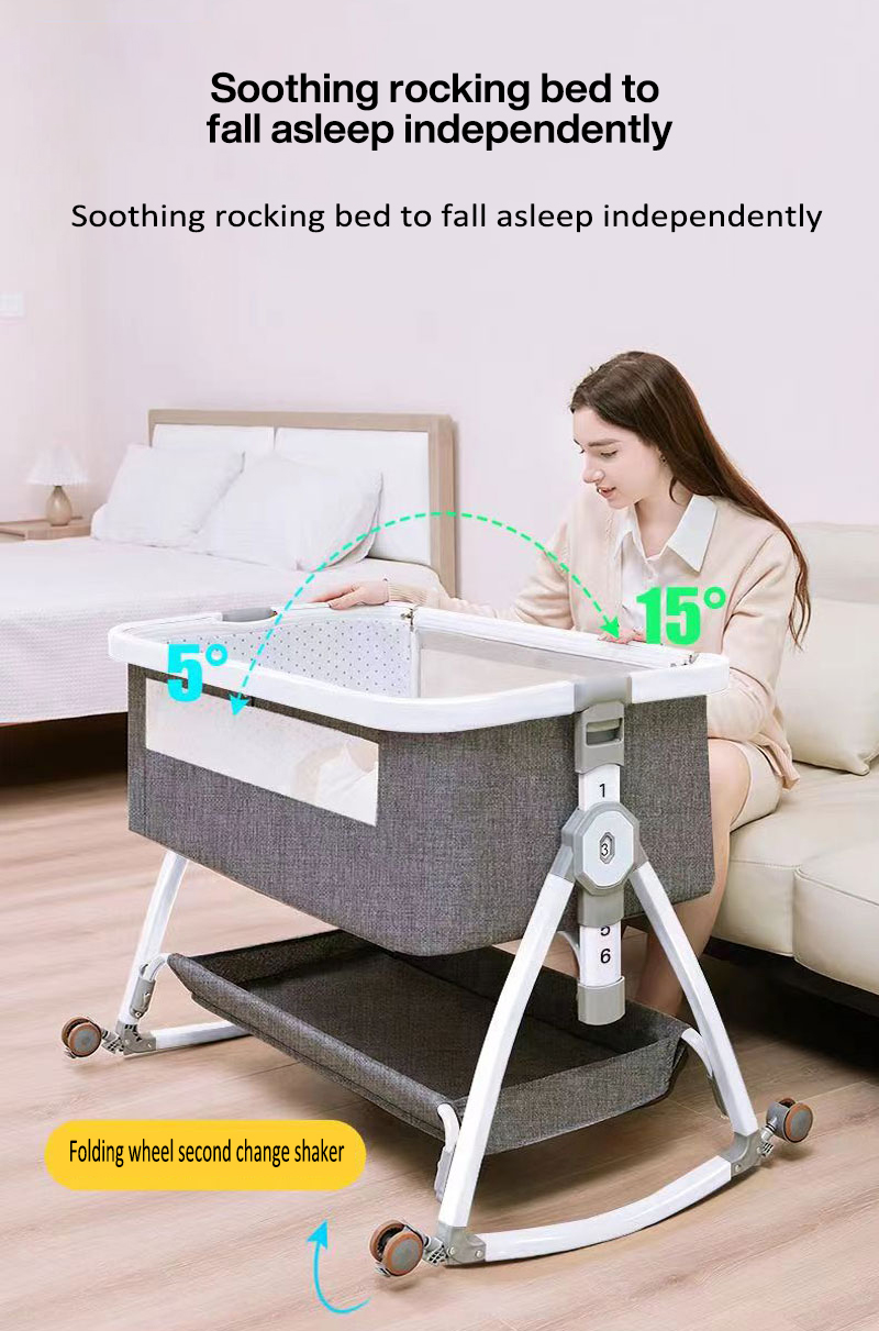 COD Baby Cot Multi-functional Portable Baby Bed Crib For Newborn Bed ...