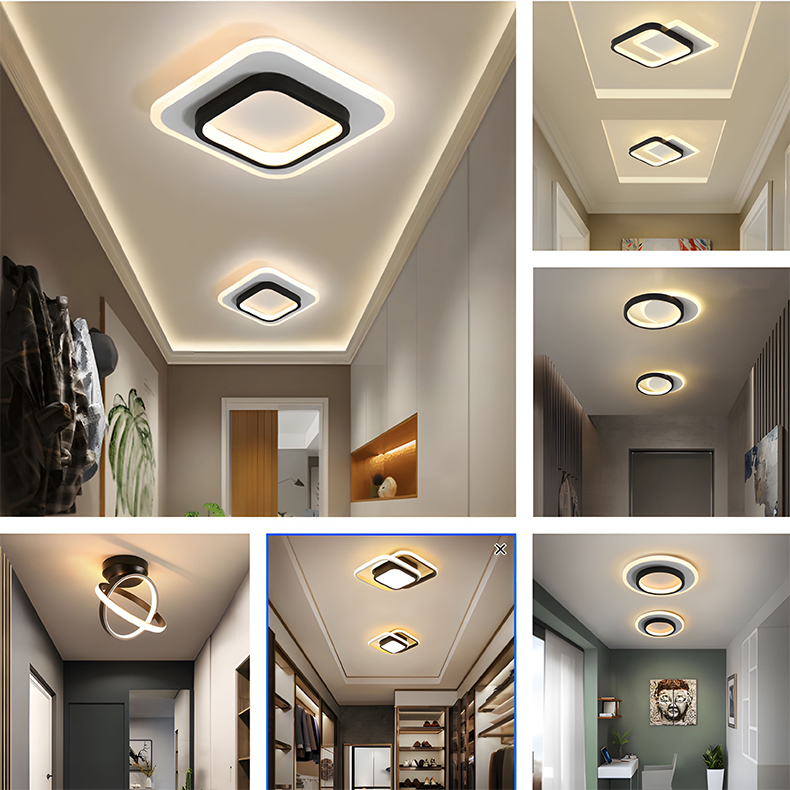 GOGEOUS Lampu Siling Modern LED 3 Color Lampu Syiling Ruang Tamu Lampu ...