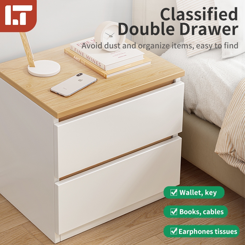 Chest Drawer 3 Layer Drawer Chest Wood Drawer Cabinet With Door Almari ...