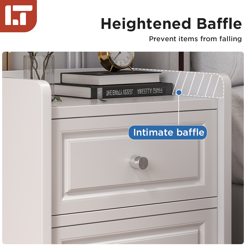 Chest Drawer 3 Layer Drawer Chest Wood Drawer Cabinet With Door Almari ...