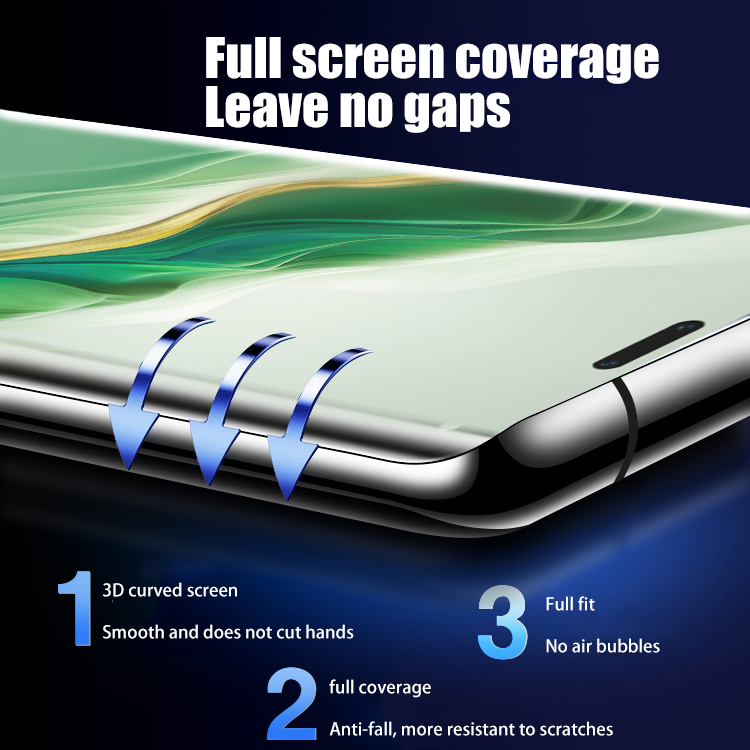 Curved Screen Full Cover Ceramic Film For Honor X9c X9b X9a 200 100 90 80 70 60 Magic7 Magic6 ...