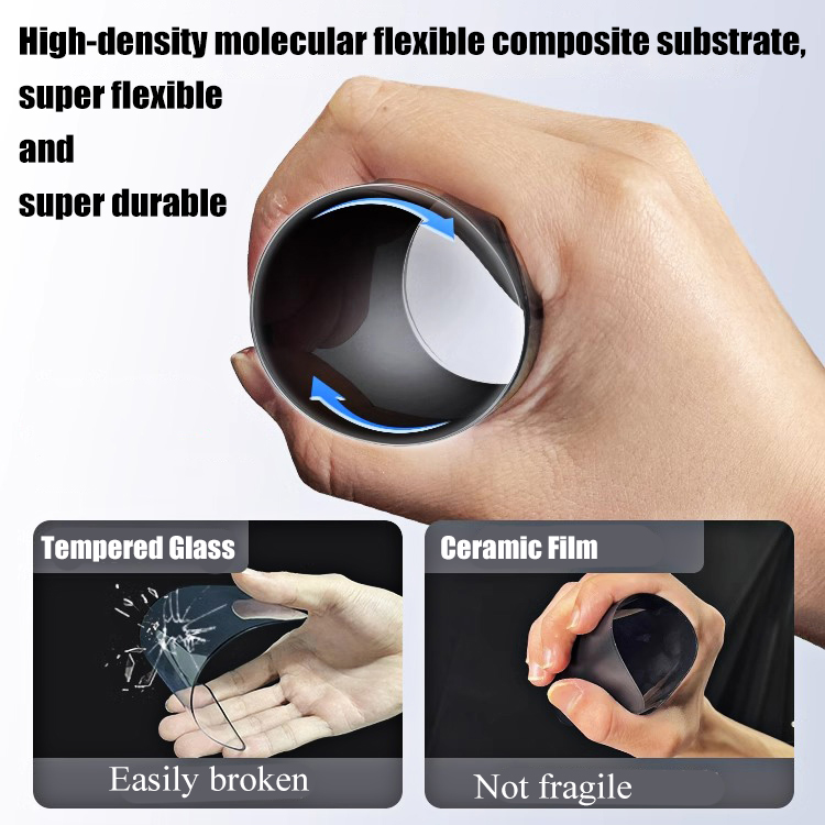 Curved Screen Full Cover Ceramic Film For Honor X9c X9b X9a 200 100 90 80 70 60 Magic7 Magic6 ...