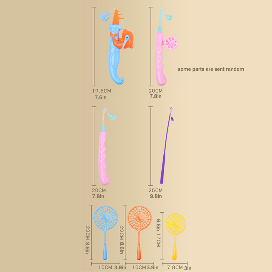 Magnetic Fishing Pool Toys Game For Kid s With Fishing Pole,Pool ...