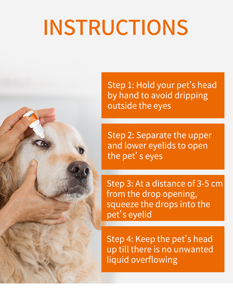 PUAINTA Conjunctivitis Eye Drops for Dogs and Cats Eye Infection ...