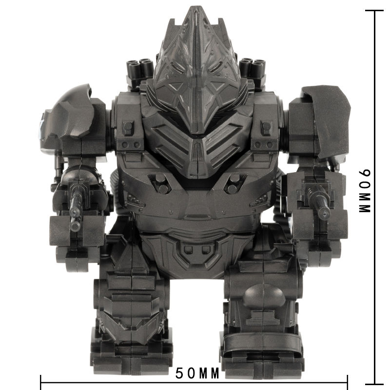 New Building Blocks Toys Figures Rhino Mecha X01 | Shopee Malaysia