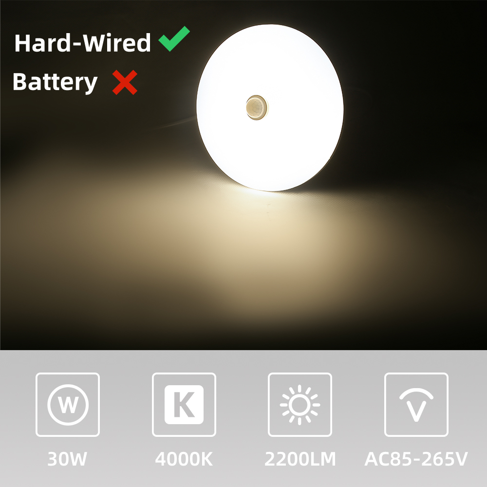 Led Motion Sensor Ceiling Light sensor Ceiling Light 220V 110V Ceiling ...