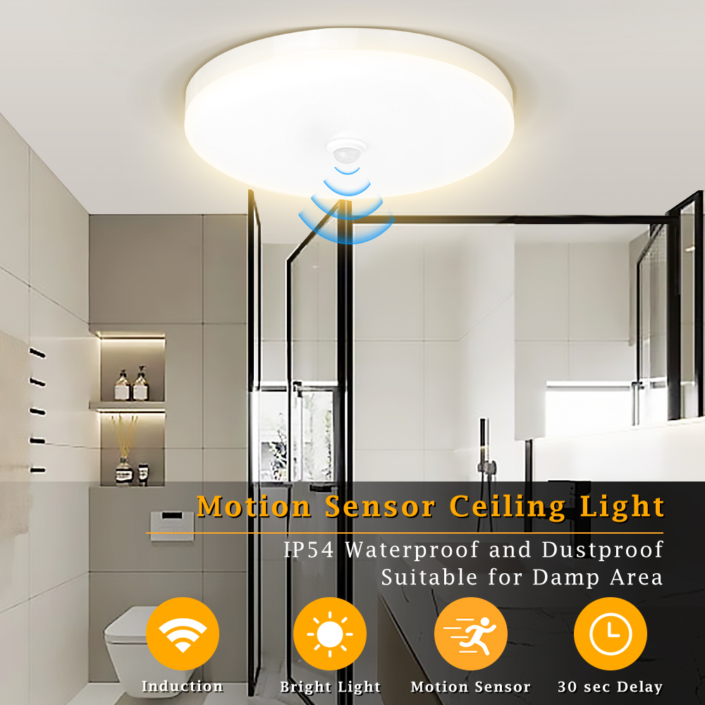 Led Motion Sensor Ceiling Light sensor Ceiling Light 220V 110V Ceiling ...
