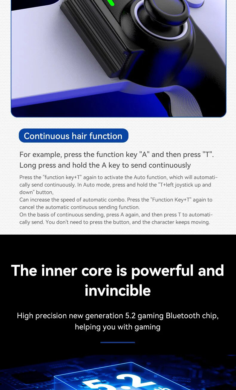 BSP D8+/D8pro/D9/D10/D10s/D11 Mobile Phone Stretching Game Controller ...