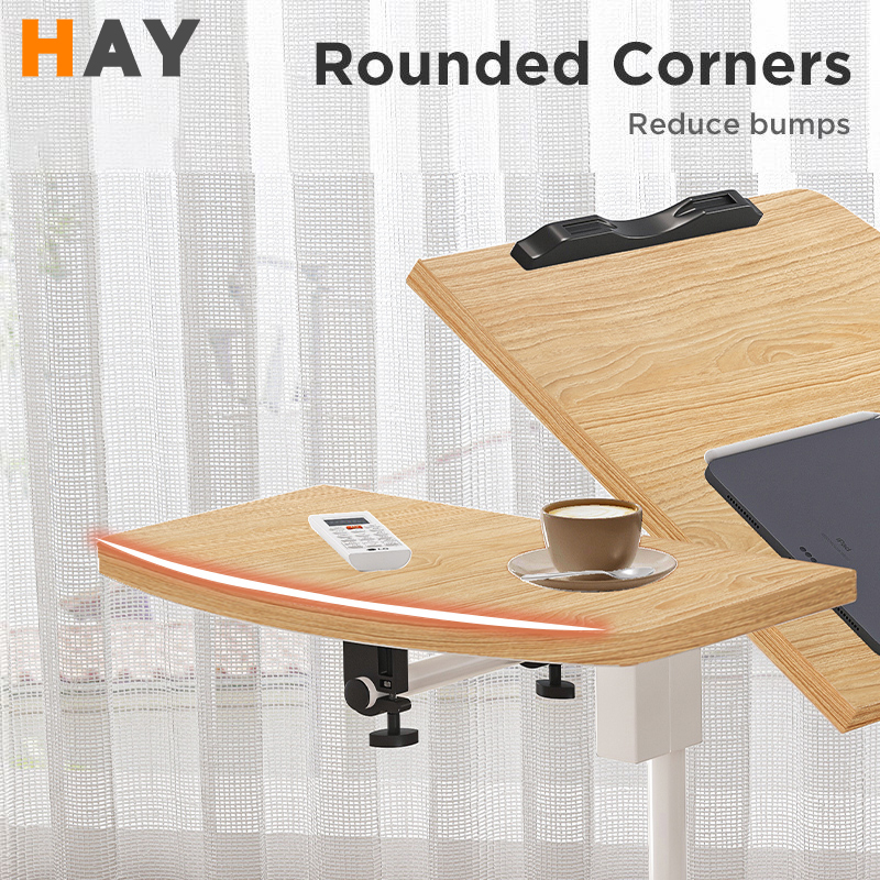 Adjustable table Upgraded Foldable Bedside table Computer Table with ...
