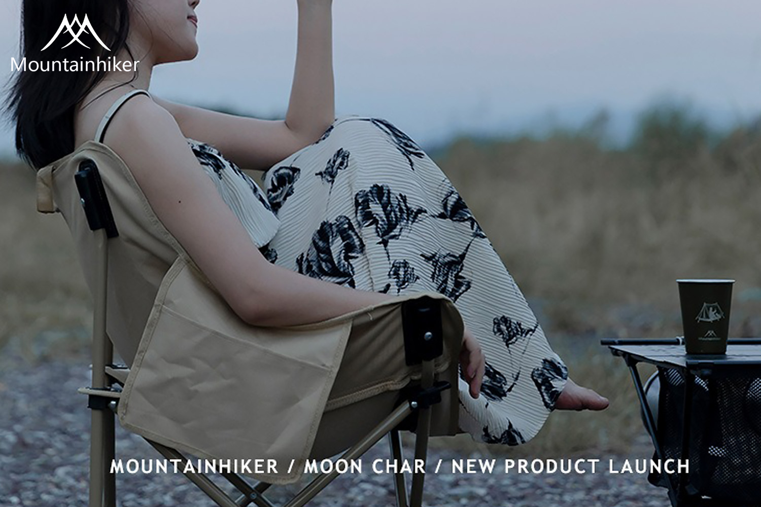 MOUNTAINHIKER outdoor camping moon chair portable foldable comfortable ...