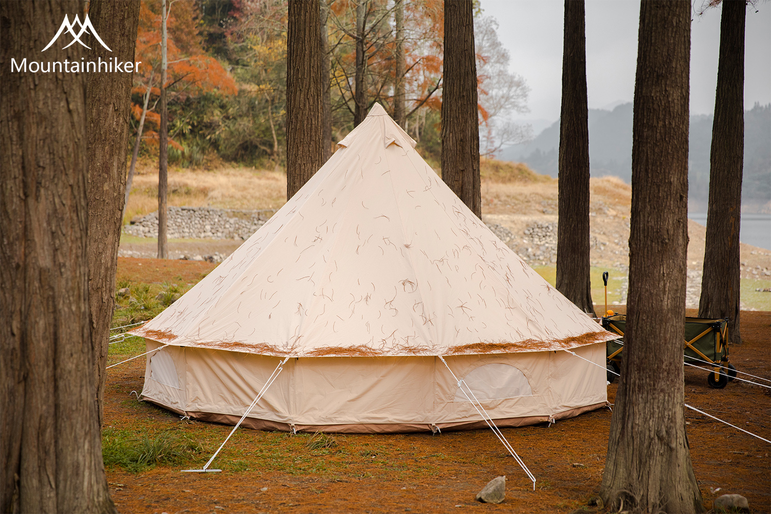 Mountainhiker Yurt tent Pyramid cotton tent Khemah camping besar ...