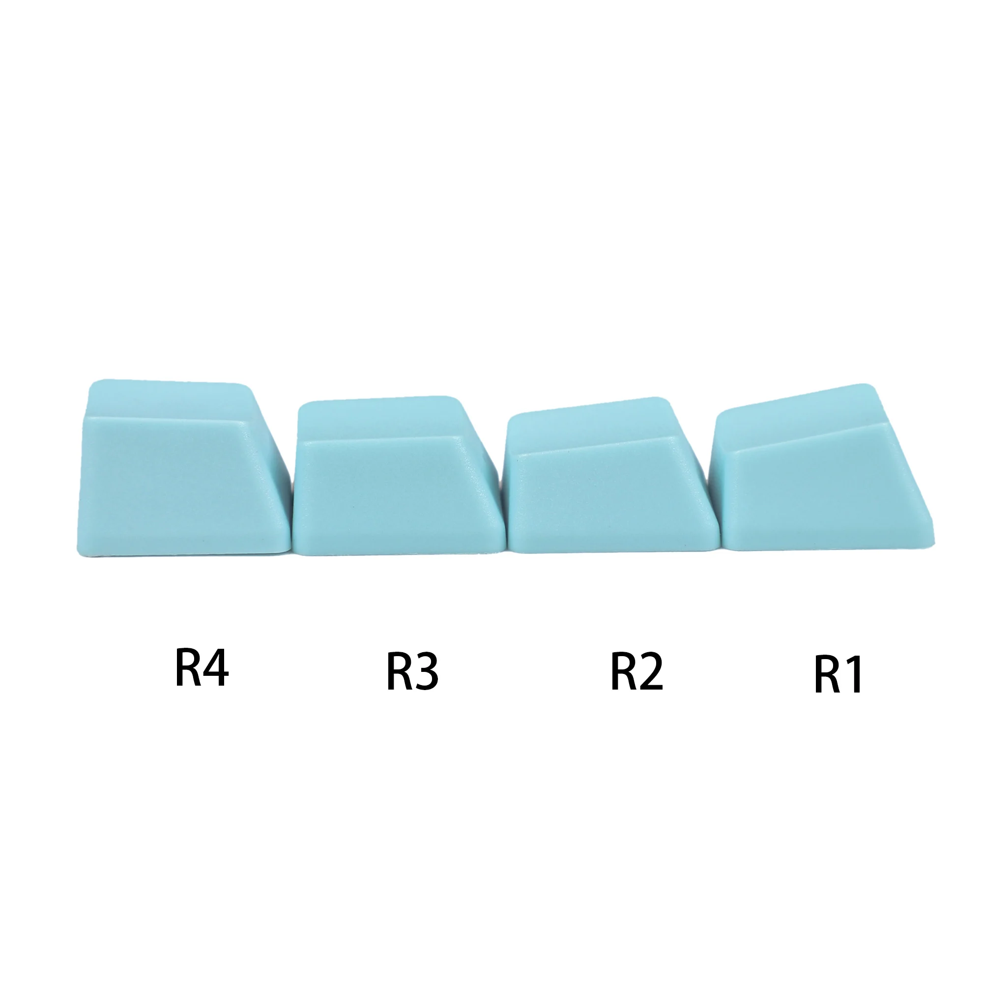 1u R1 R2 R3 R4 Blank Thick PBT OEM Profile Alphanumeric Custom Keycaps ...
