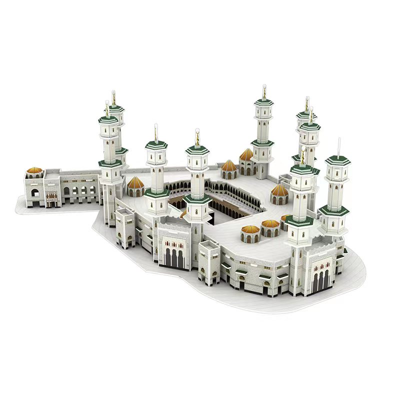 Mosque 3D Puzzle Toy Assembly Particle Children Development Education ...
