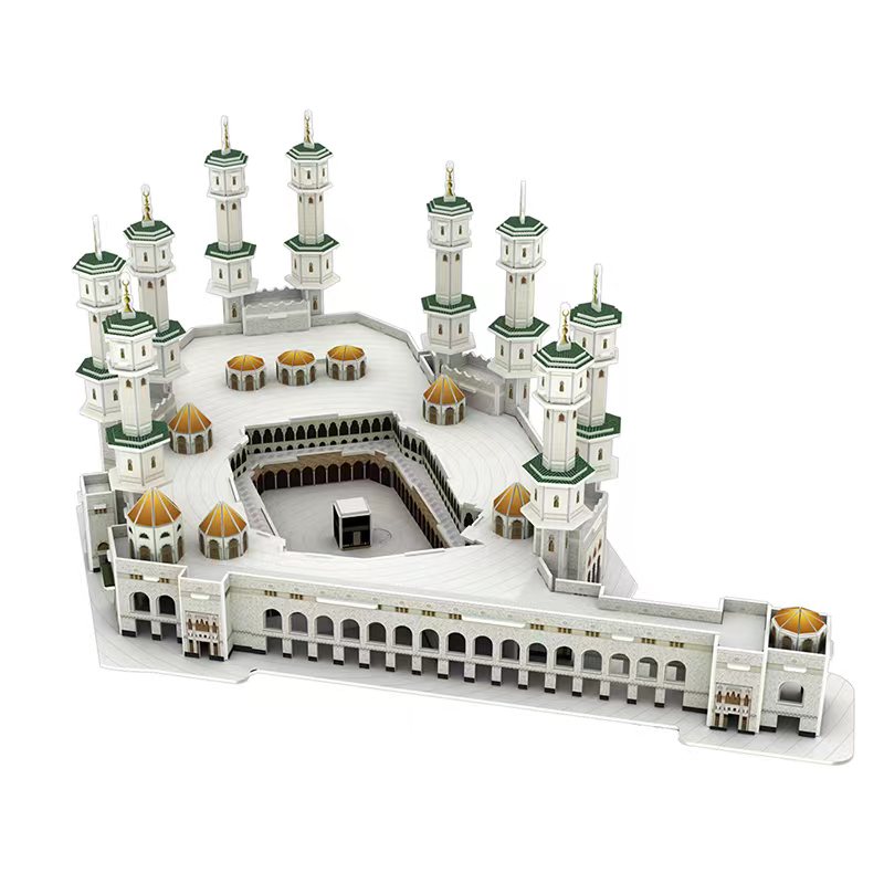 Mosque 3D Puzzle Toy Assembly Particle Children Development Education ...