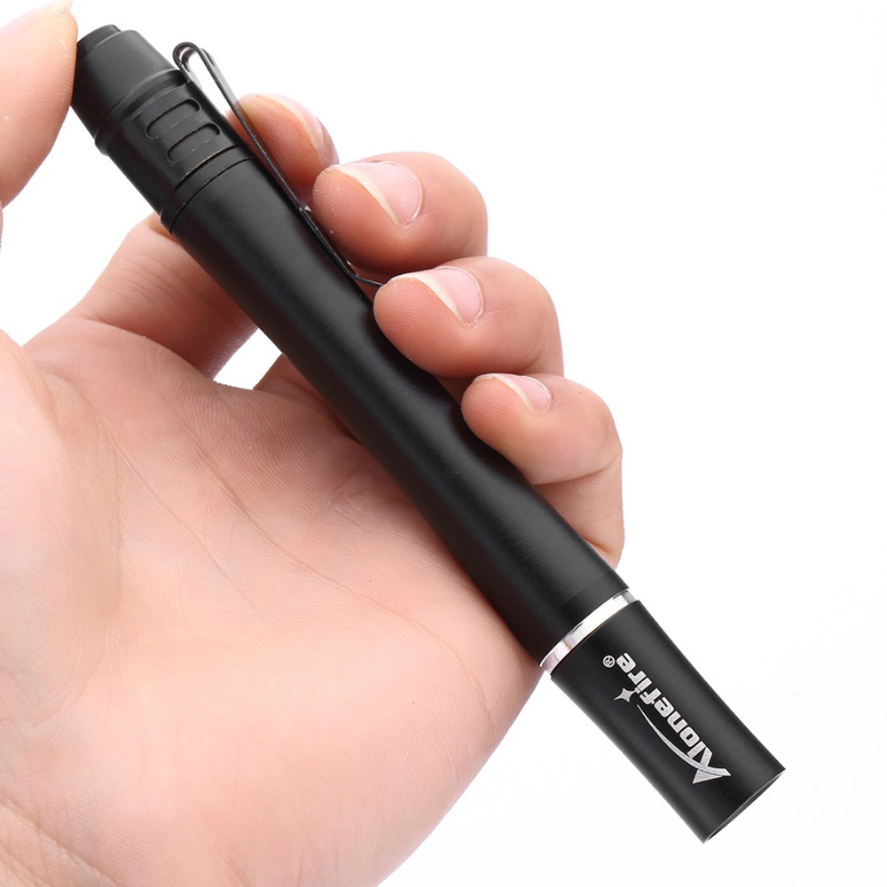 Alonefire P57 Mini LED Flashlight Pen Light Waterproof for Medical AAA ...