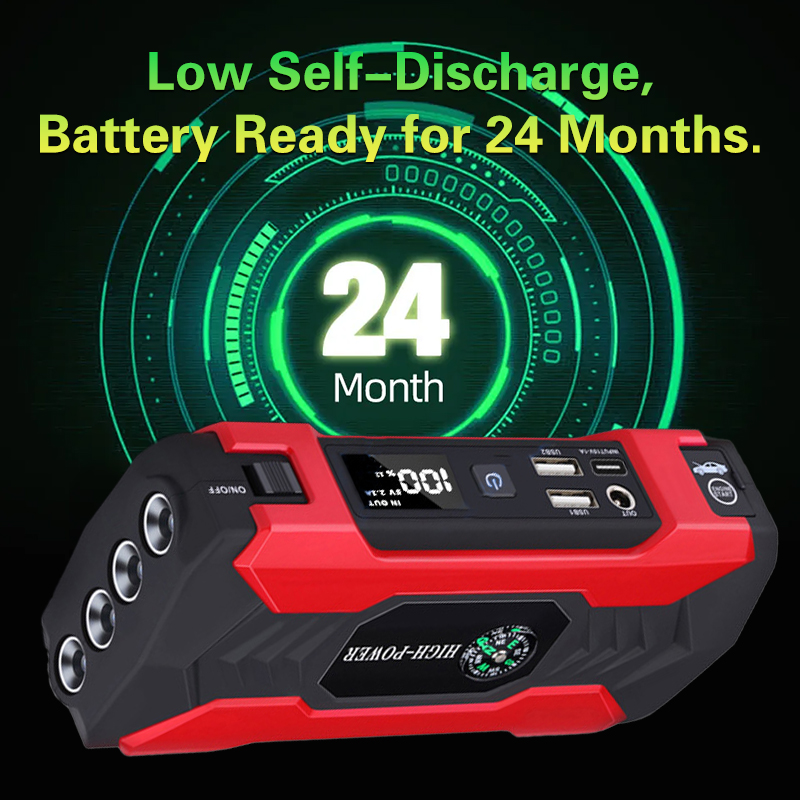 Car Power Bank 99800Mah High Power Multi-function Car Jump Starter ...